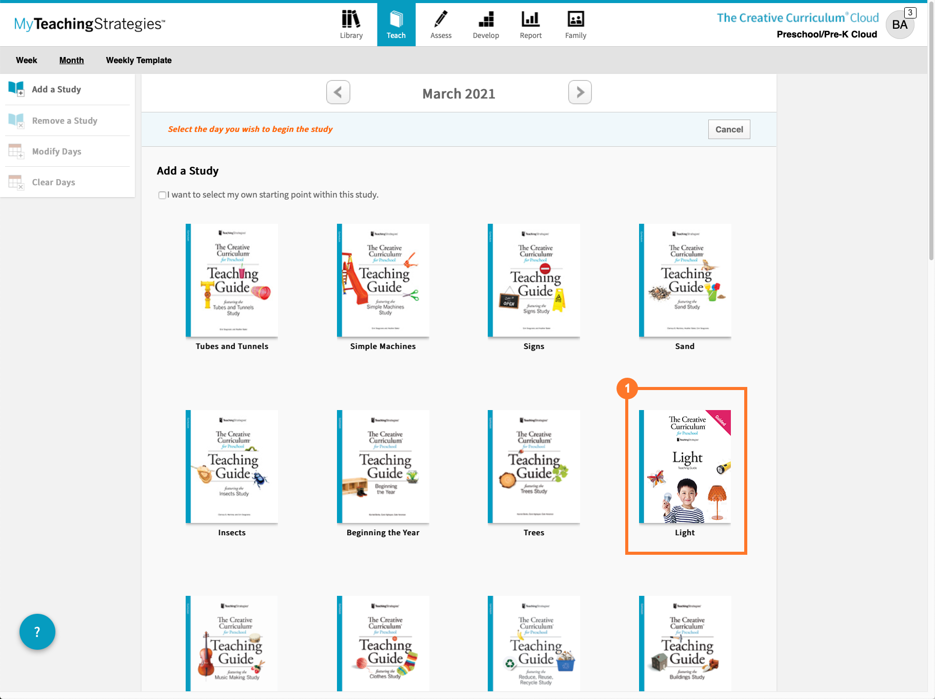 NEW Teaching Guide! The Light Study