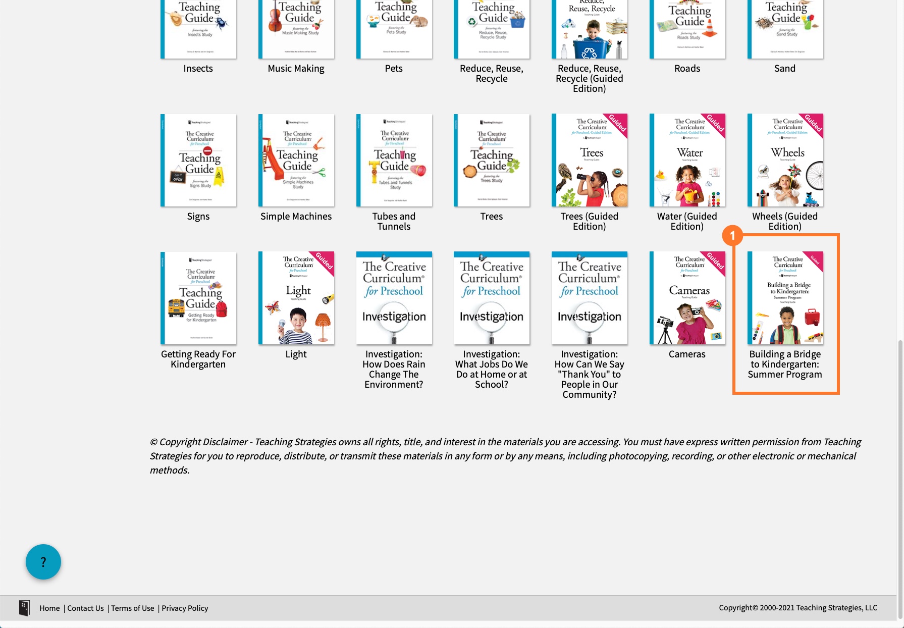 NEW Building a Bridge to Kindergarten: Summer Program Teaching Guide ...