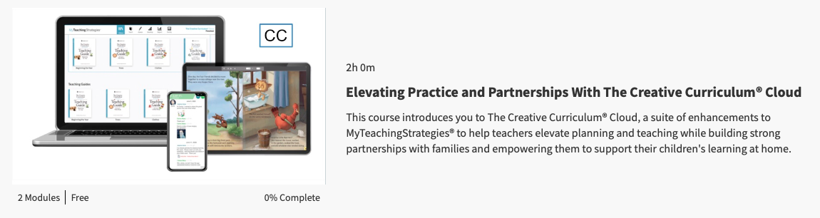 Elevating Practice and Partnerships With The Creative Curriculum Cloud ...