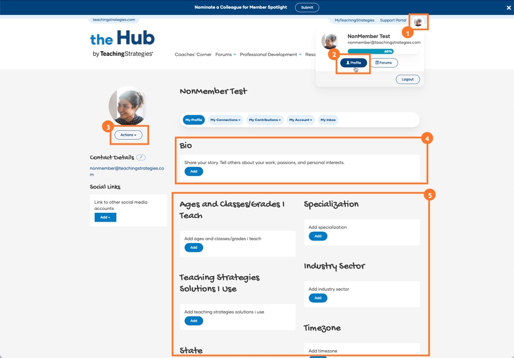 Accessing The Hub