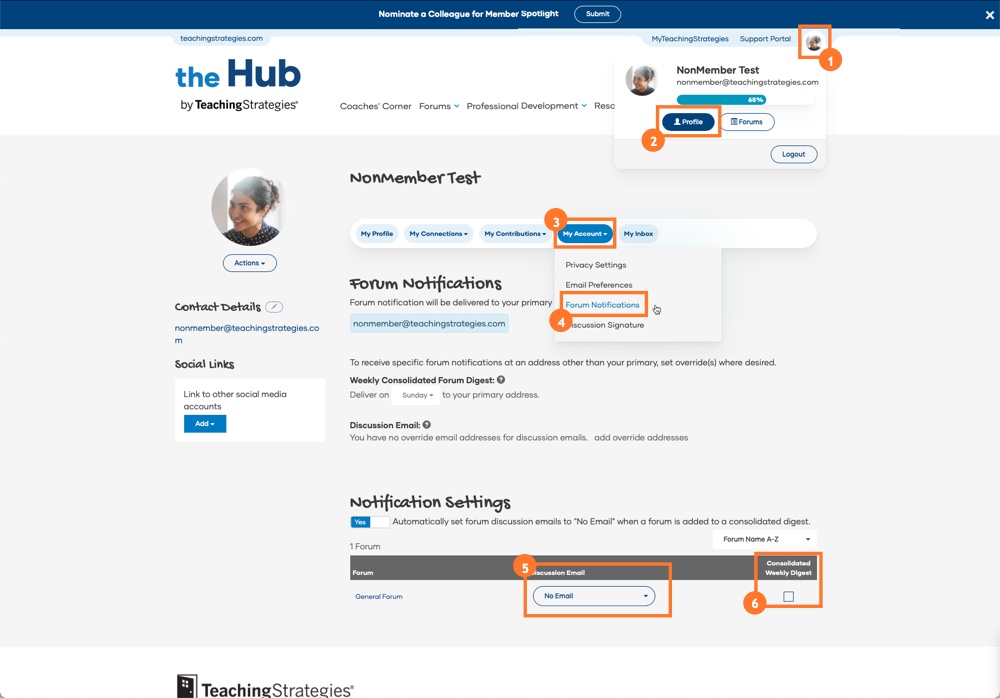 Accessing The Hub