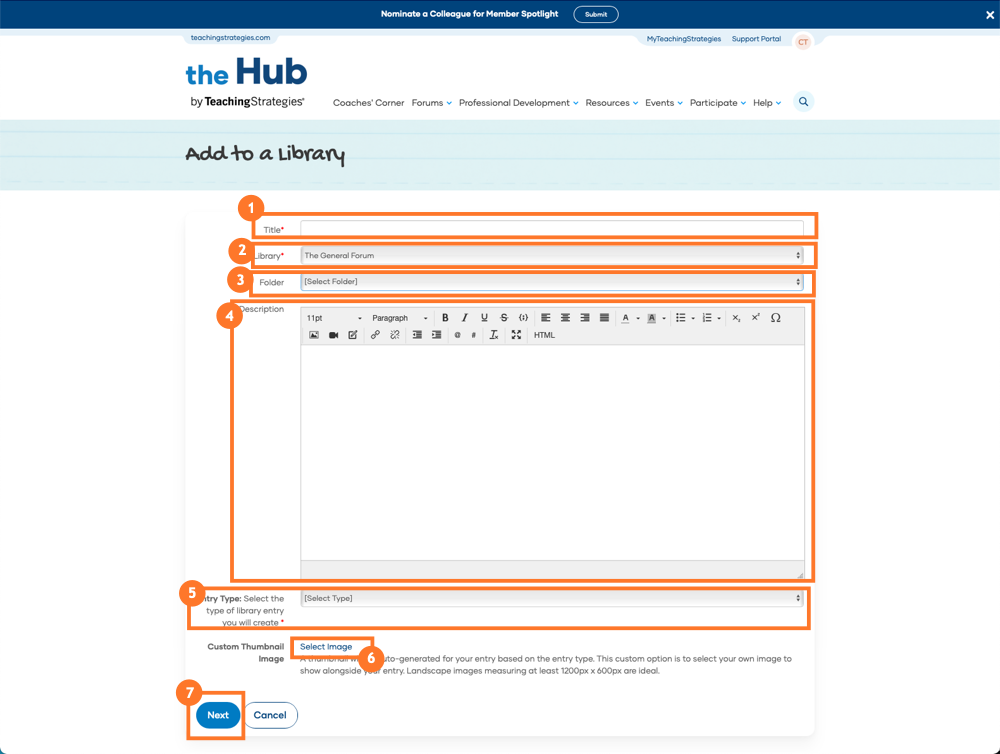 Participating in Discussion Forums in The Hub