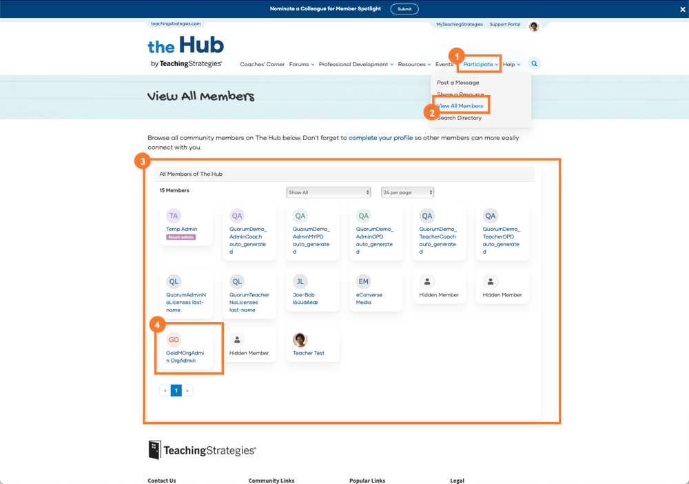 Connecting with Other Educators on The Hub
