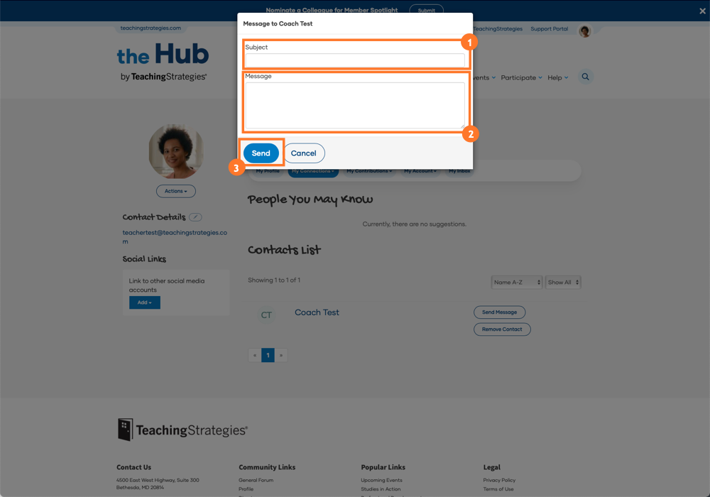 Connecting with Other Educators on The Hub