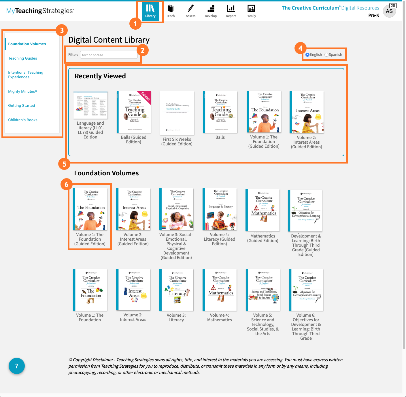 Digital Content Library