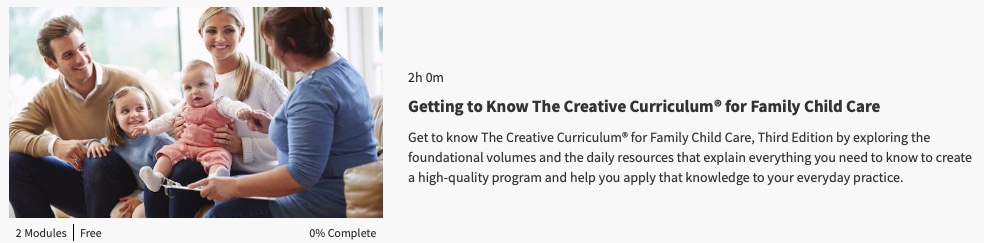 Product Tutorial: Getting to Know The Creative Curriculum for Family ...