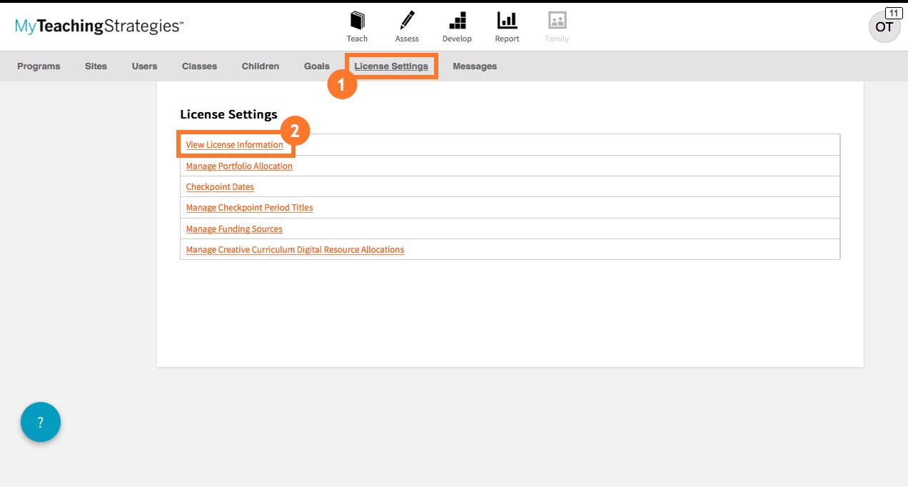 How do I view my GOLD license information?