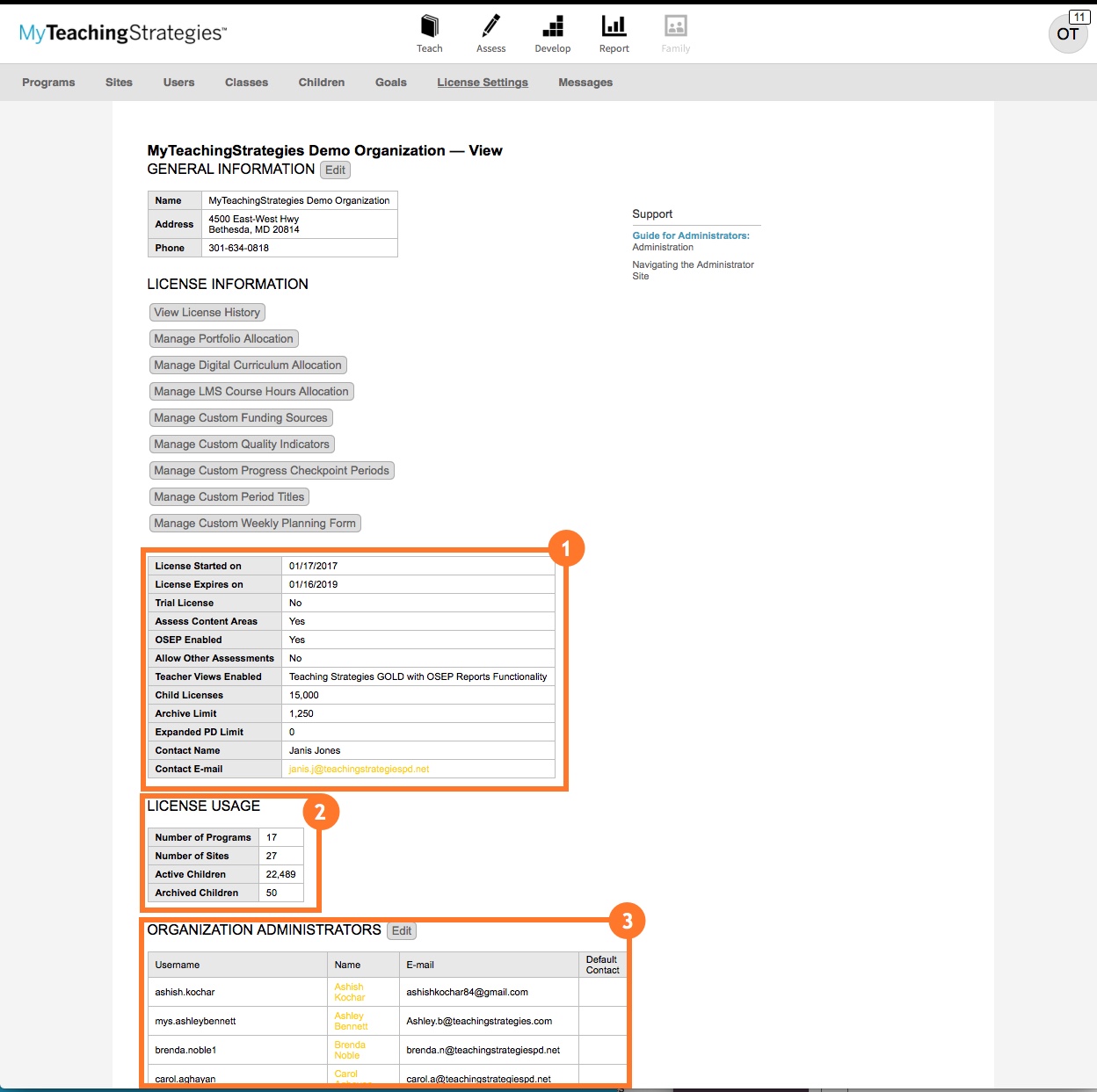 How do I view my GOLD license information?