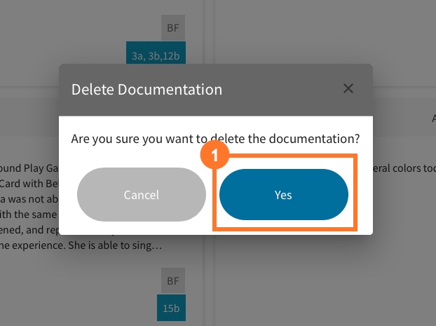 How do I delete documentation?