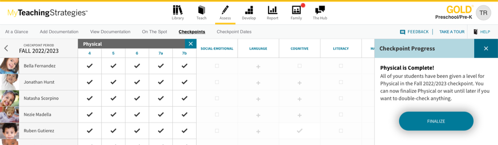 10 Tips for Successfully Completing Your GOLD Checkpoint
