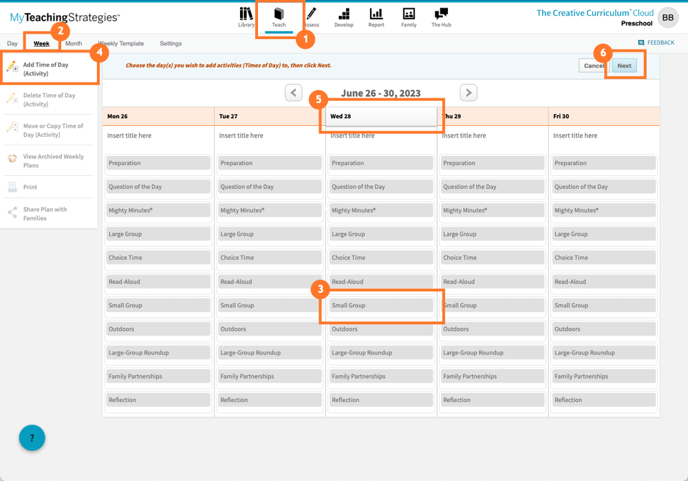 Planning for Custom Activities