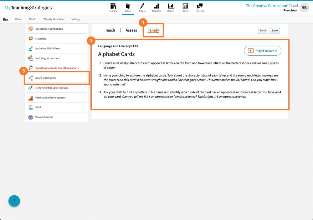 Using the Day View Calendar