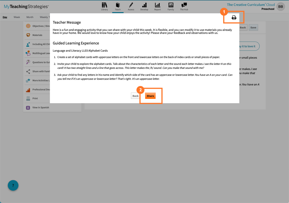 Using the Day View Calendar