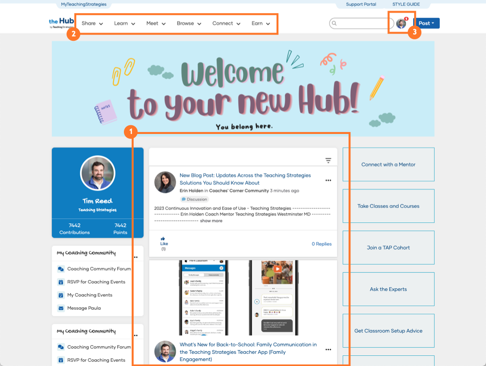 Now Available: Enhanced Hub Home Page (August 2023)