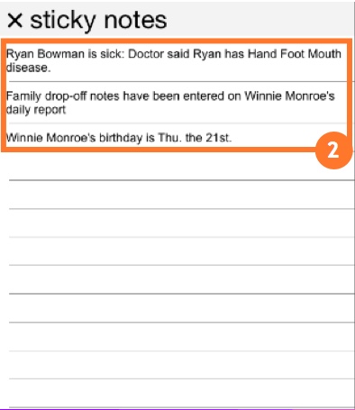 Tracking Notifications, Attendance, and Drop-Off Notes in Tadpoles