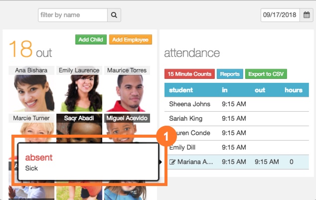 Tracking Notifications, Attendance, and Drop-Off Notes in Tadpoles