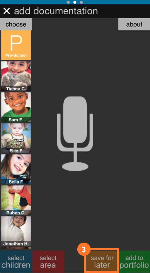 Adding Documentation with the MyTeachingStrategies Mobile App