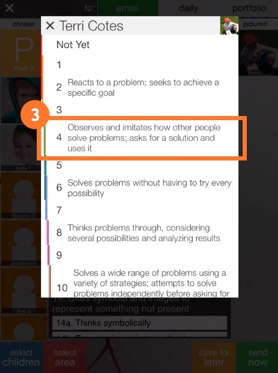 Adding Documentation with the MyTeachingStrategies Mobile App - Tadpoles Users
