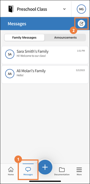 Communicating With Families on the Teaching Strategies Teacher App