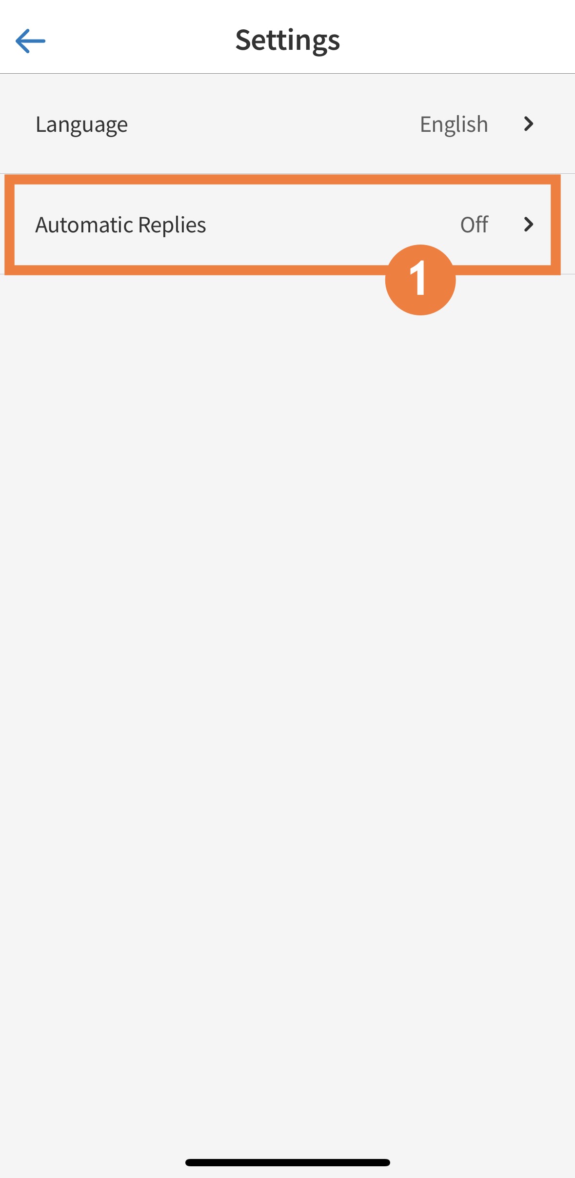 How do I set up my auto-reply on the Teaching Strategies Teacher app?