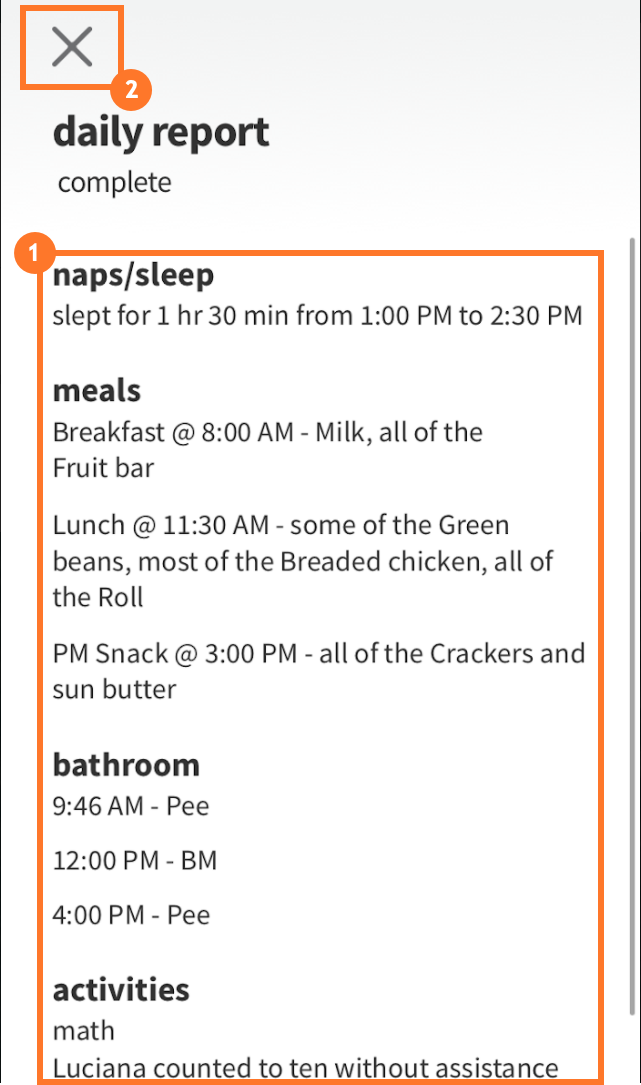 Using the Tadpoles Parent App