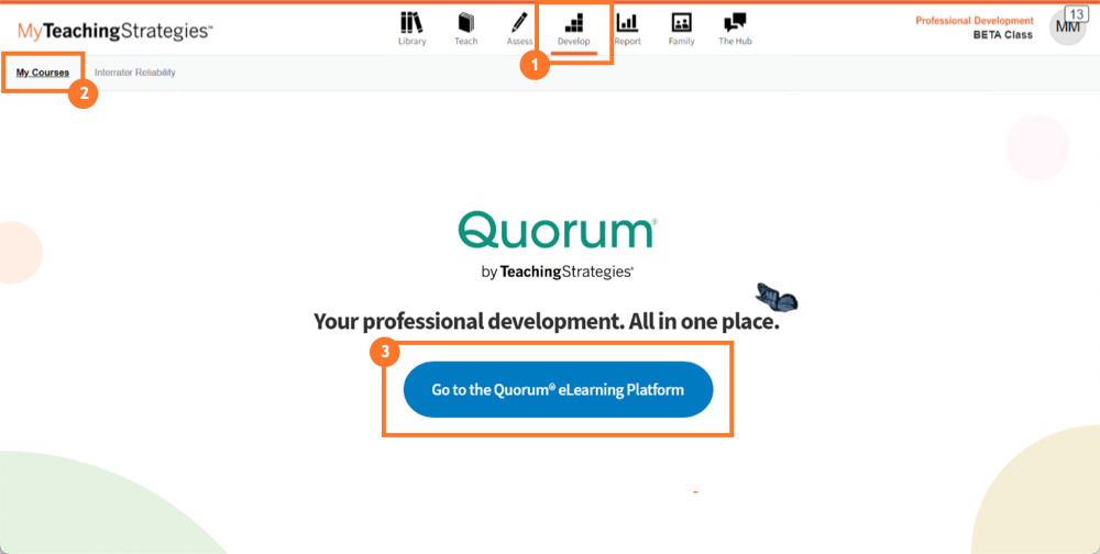 Completing Product Tutorials in Quorum