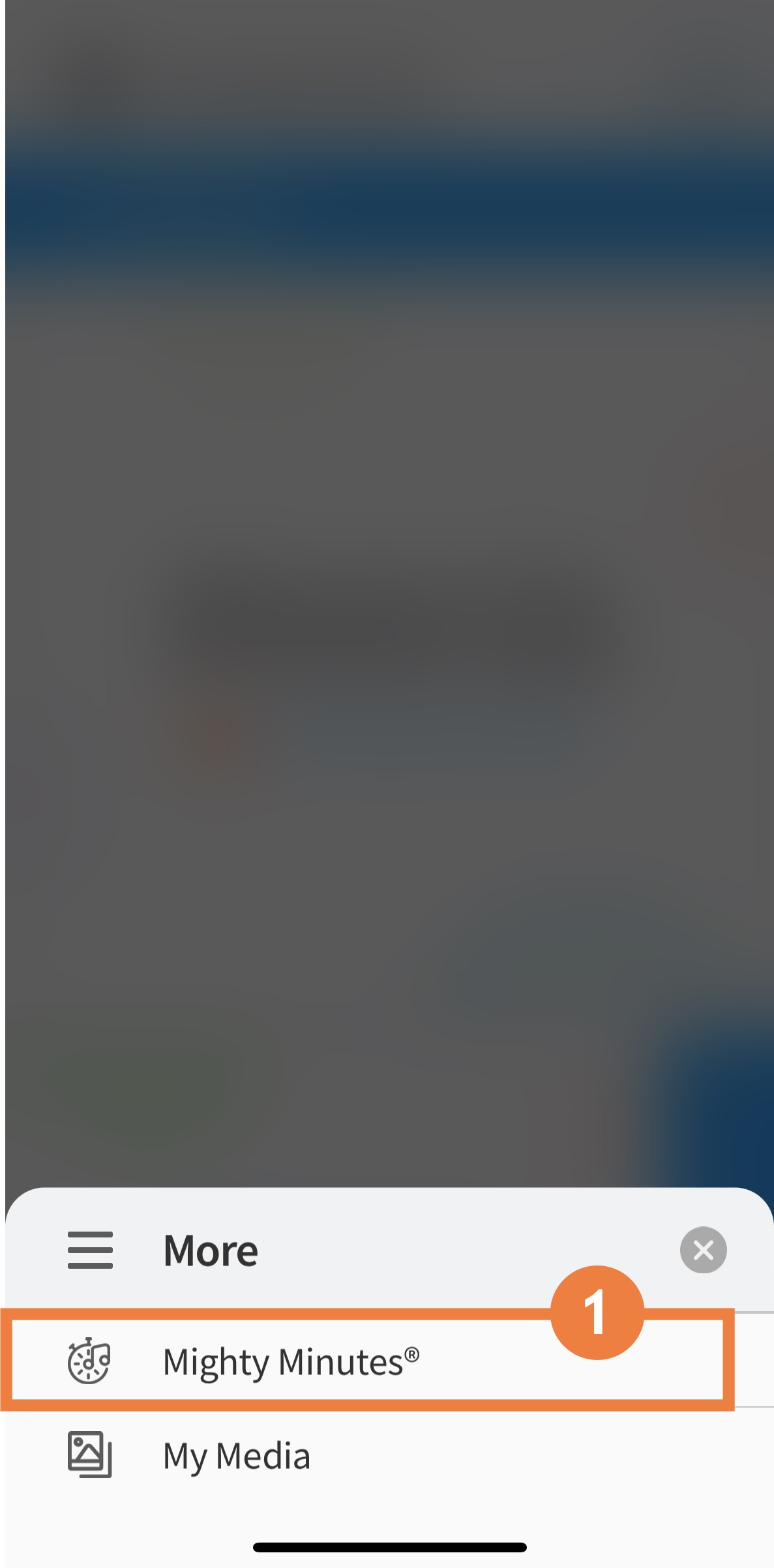 How do I access Mighty Minutes on the Teaching Strategies Teacher app?