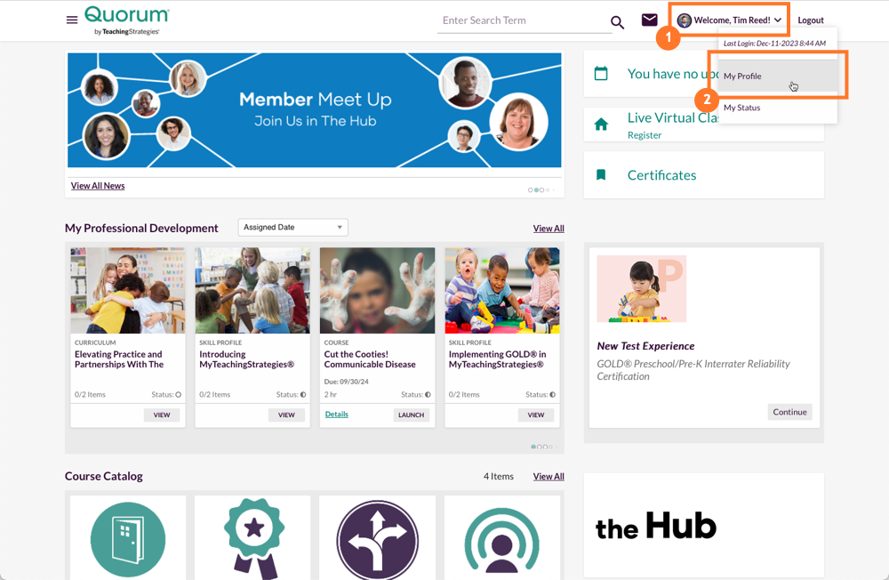 Now Available: Adding Your State Registry ID to Your Quorum Profile ...