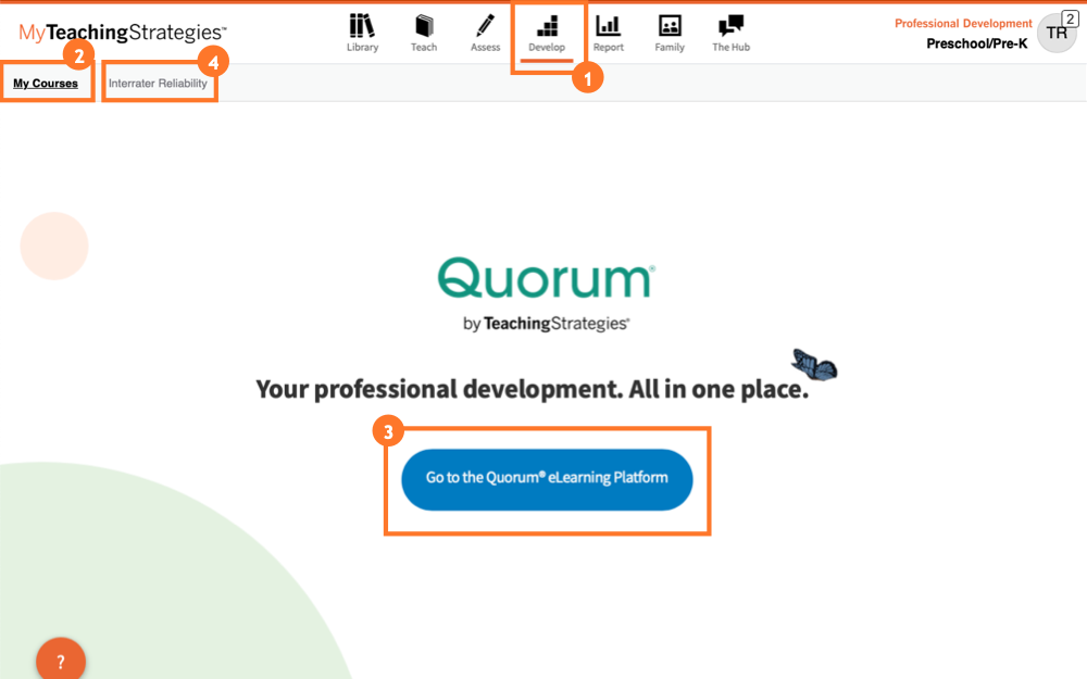 Completing the Interrater Reliability Certification Experience in Quorum