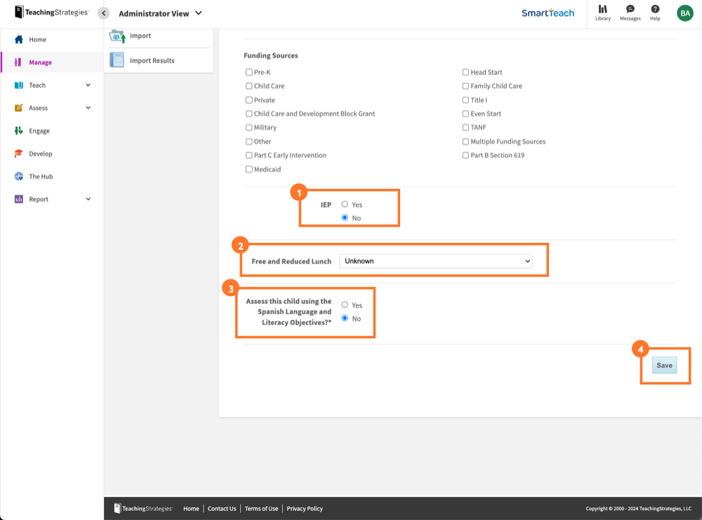 Managing Children in SmartTeach® (for Administrators)