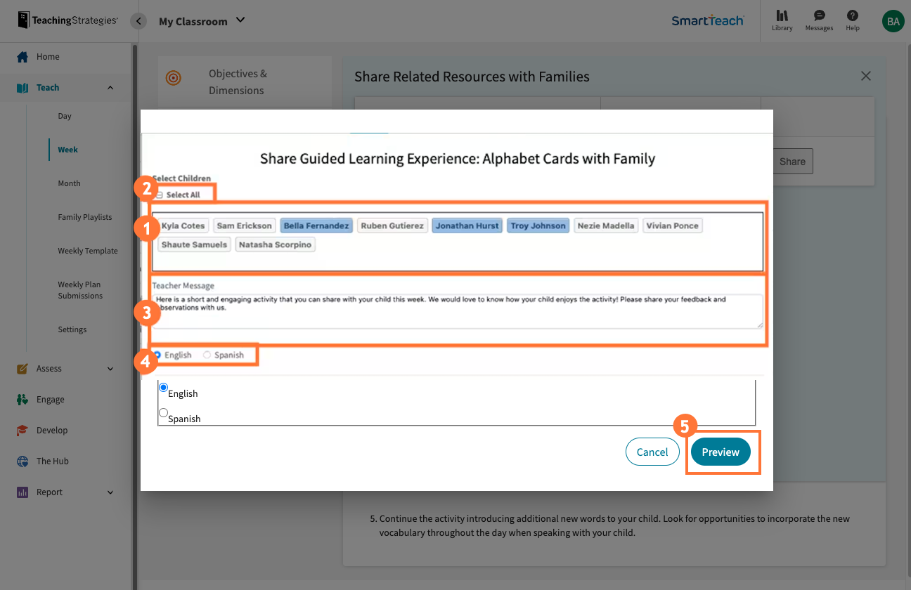 Using the Day View Calendar