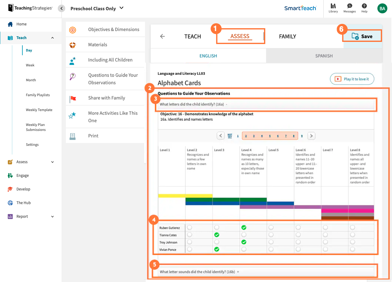 Using the Day View Calendar