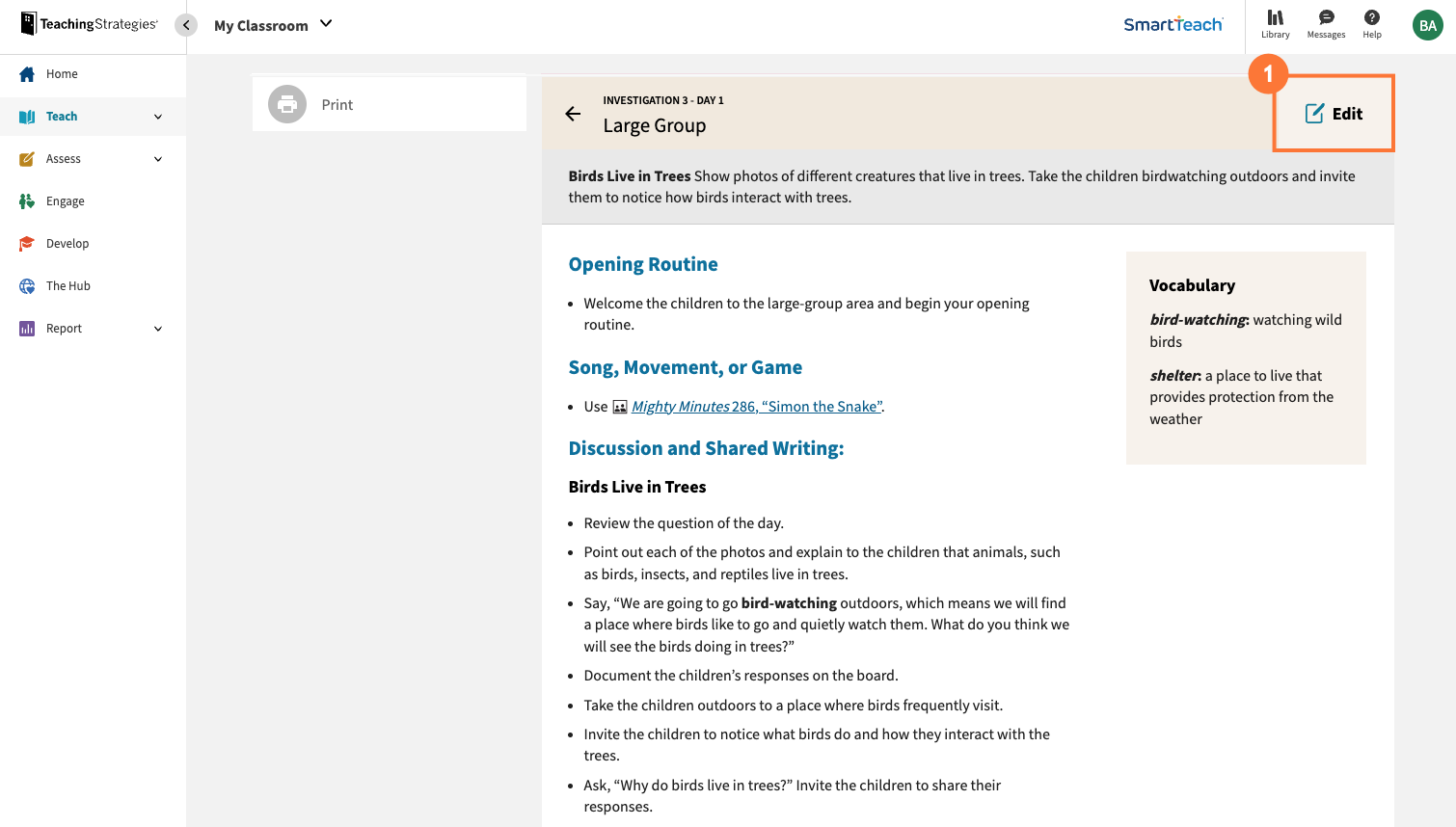 Using the Day View Calendar