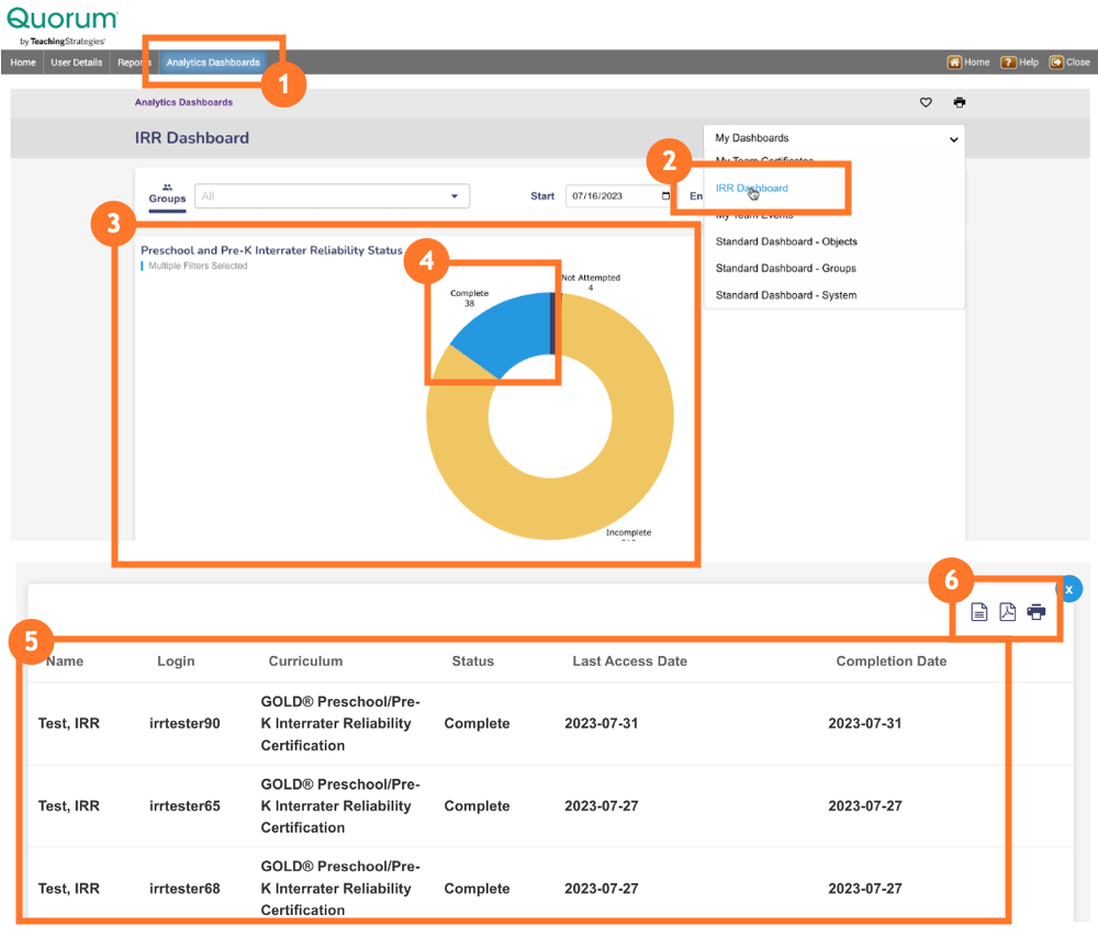 Interrater Reliability Report
