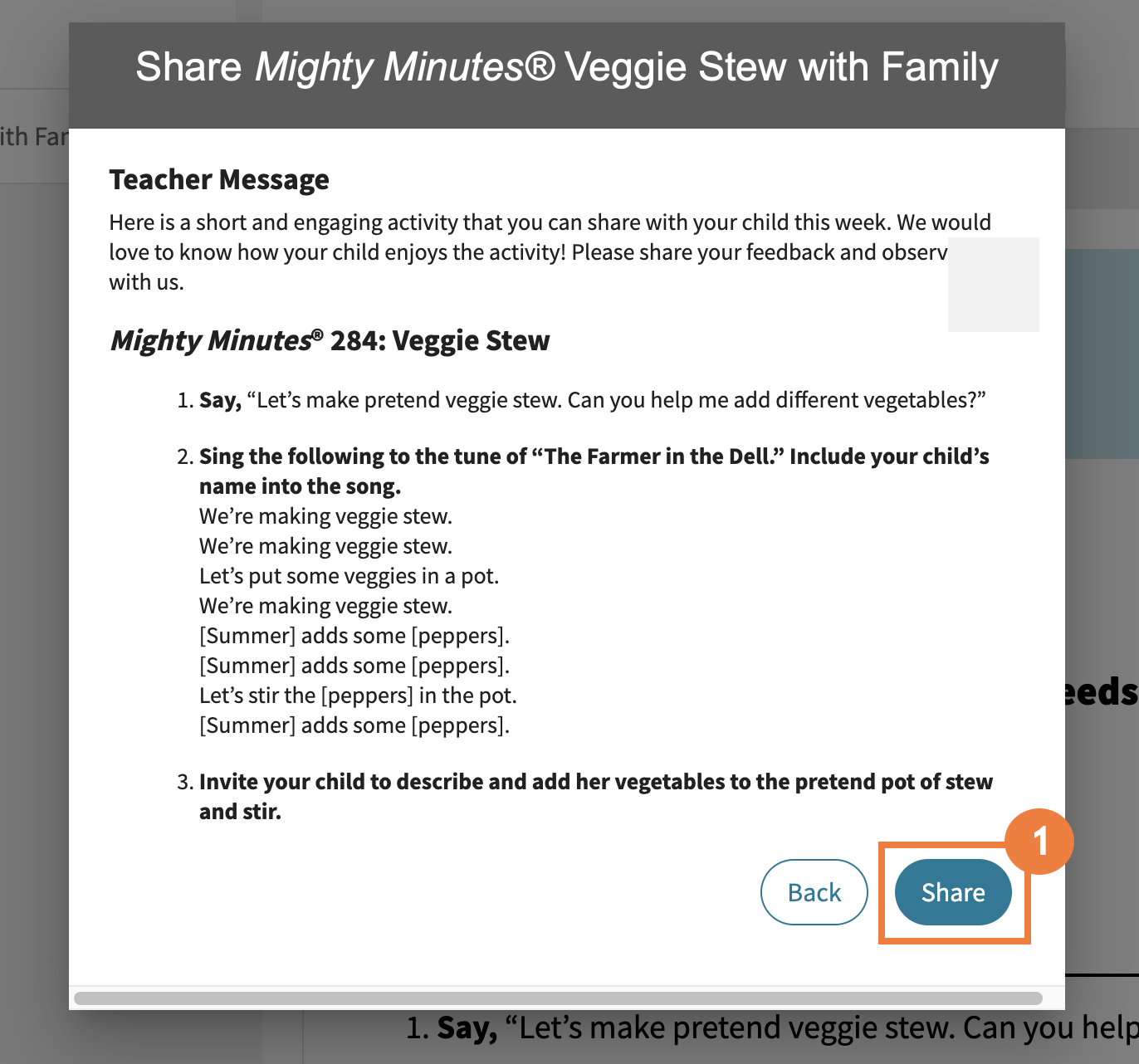 Planning and Assessing Mighty Minutes