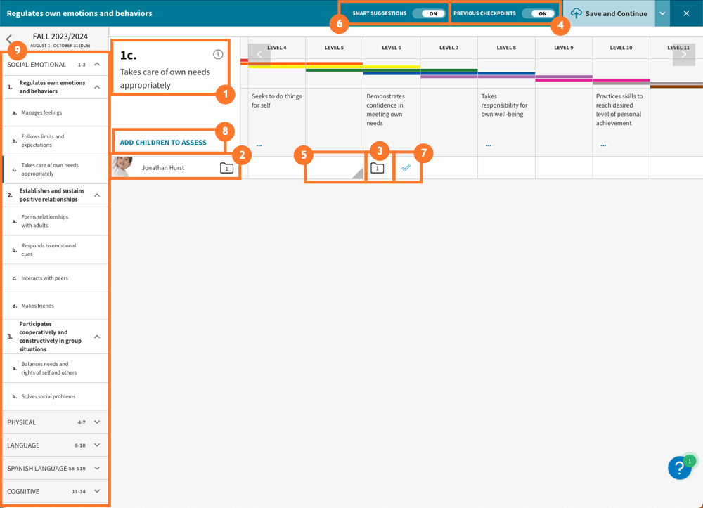 Entering and Finalizing Checkpoints
