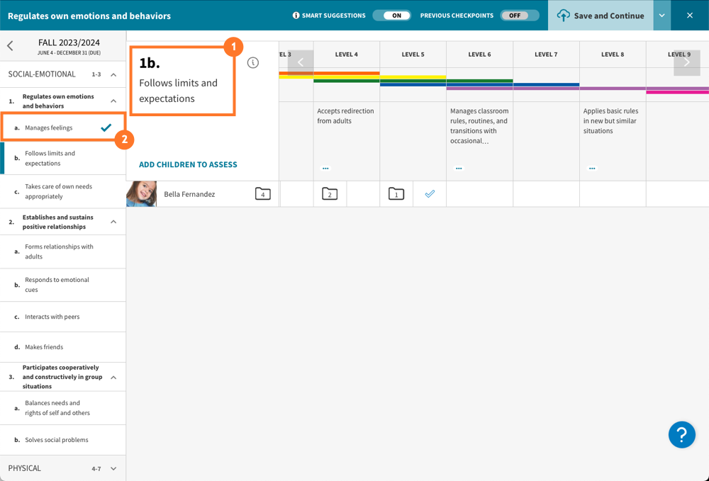 Entering and Finalizing Checkpoints