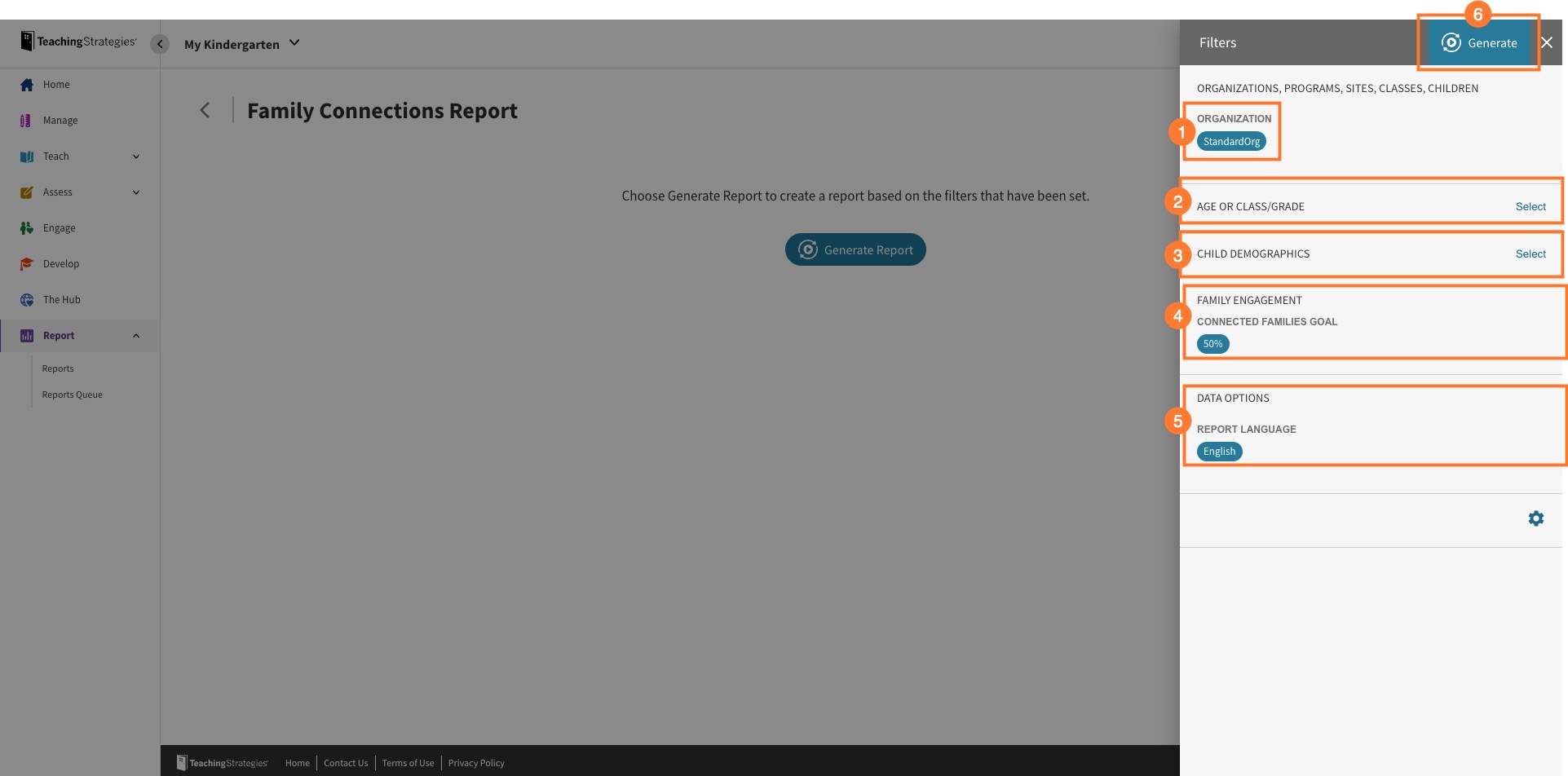 Family Connections Report