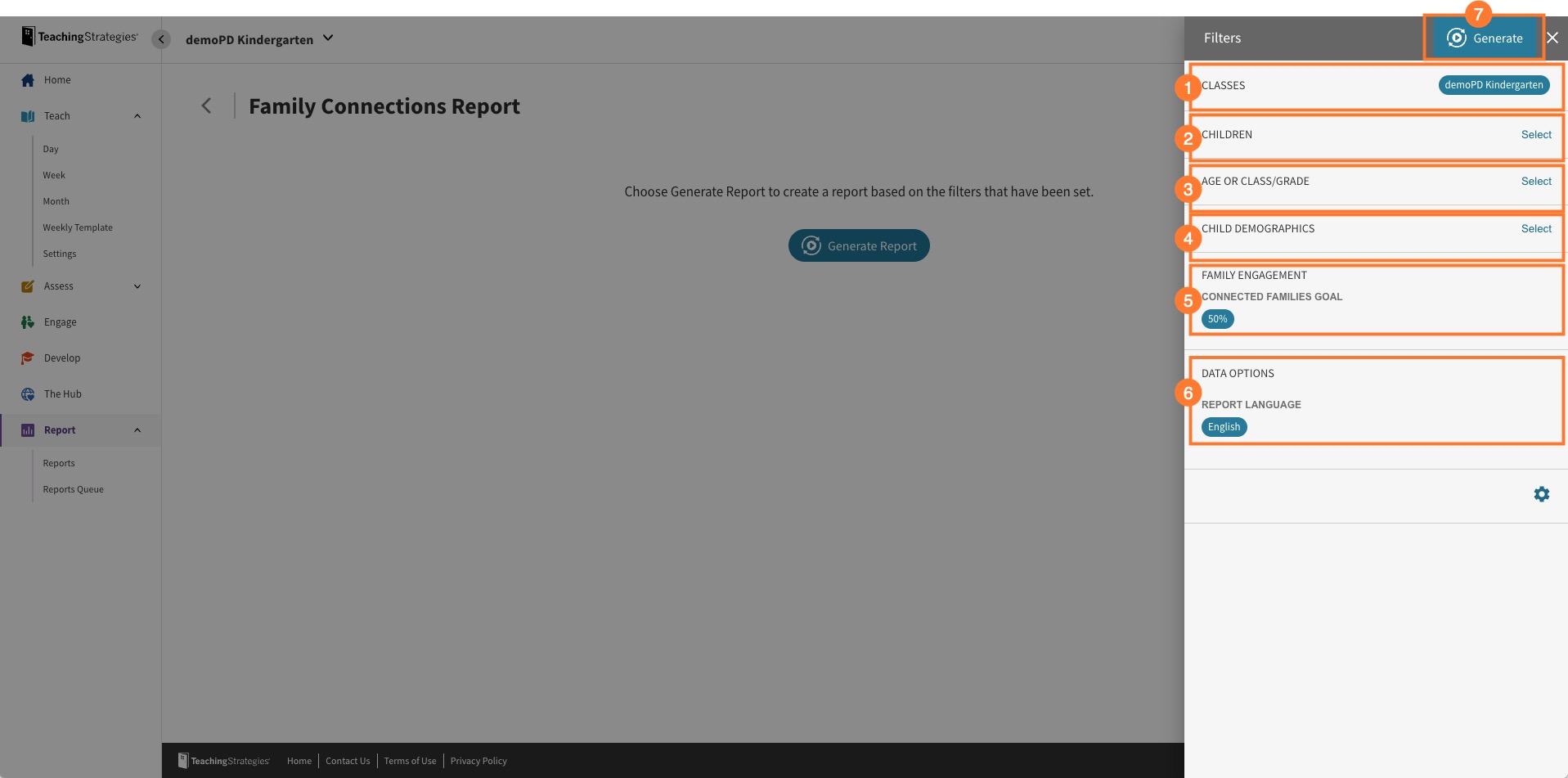 Family Connections Report