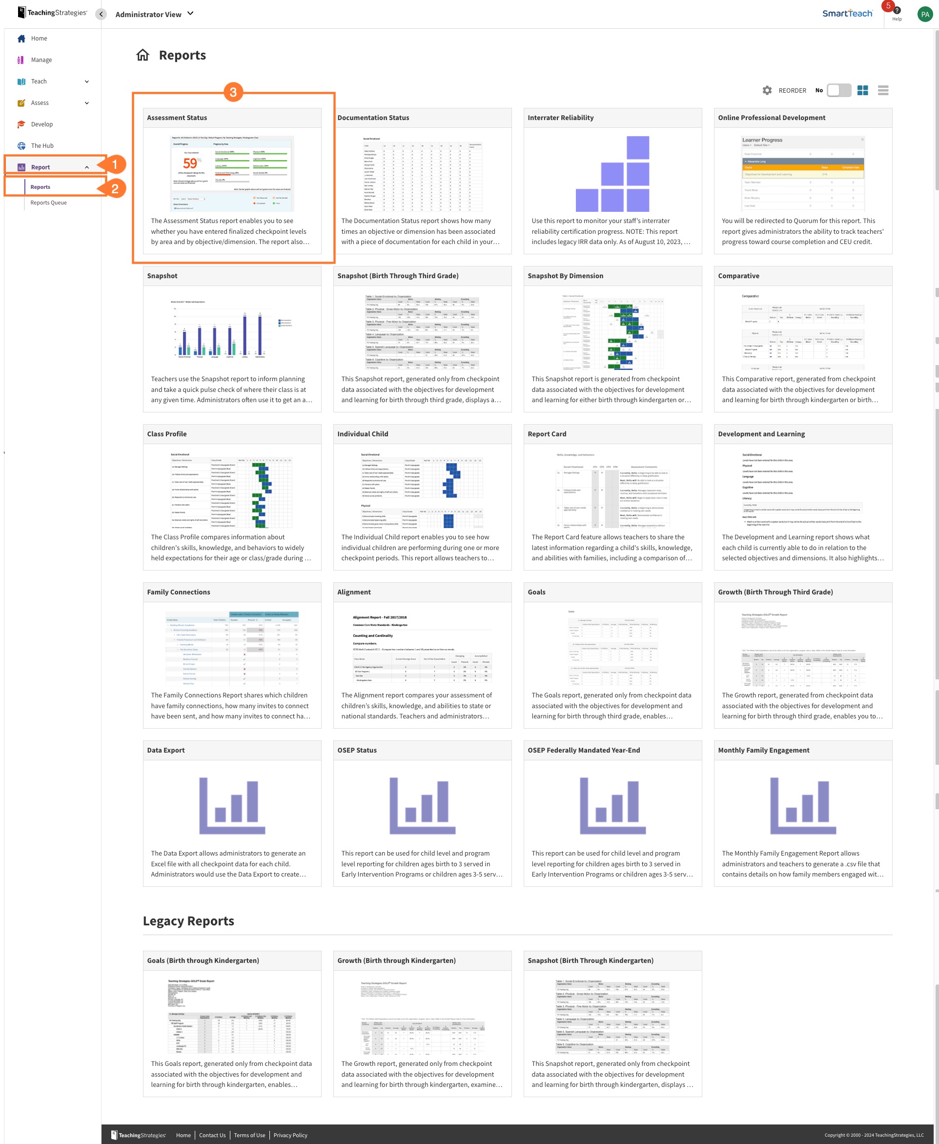 Now Available: Enhanced Administrator Assessment Status Report