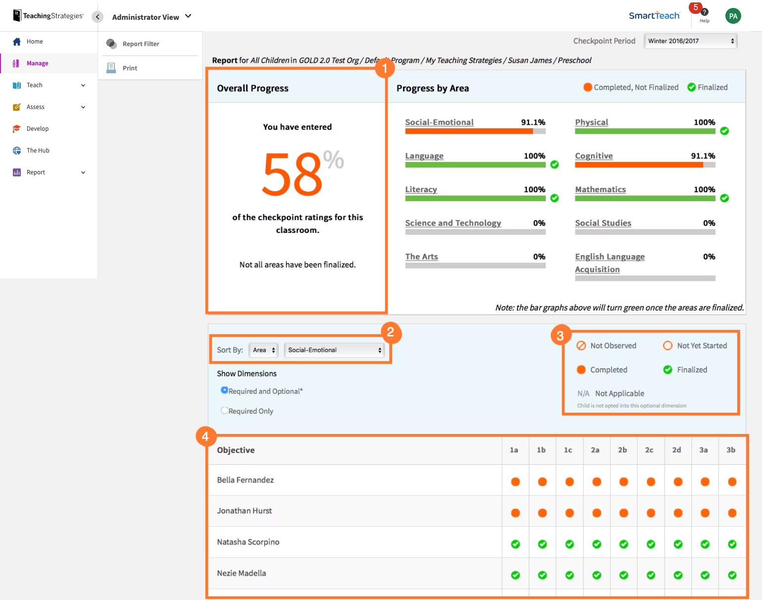 Now Available: Enhanced Administrator Assessment Status Report