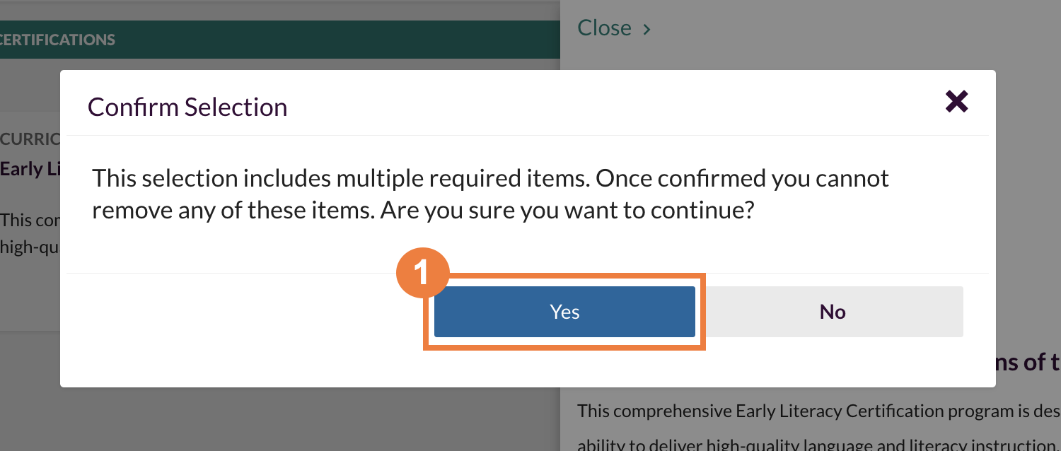 Completing Learning Paths in Quorum