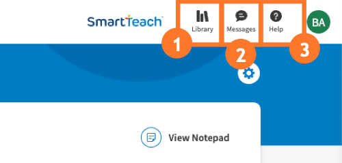 Using Your SmartTeach Landing Page (For Teachers)