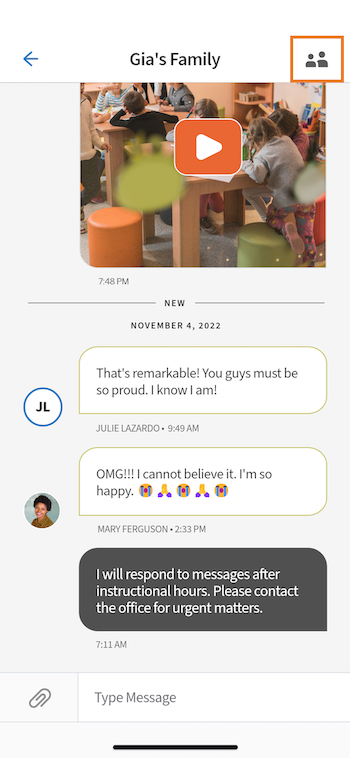 Communicating With Families on the SmartTeach® App