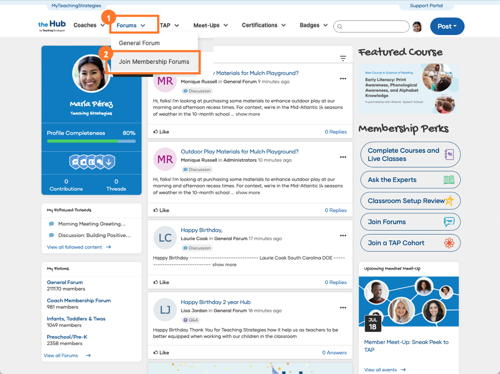 Getting Started in The Hub