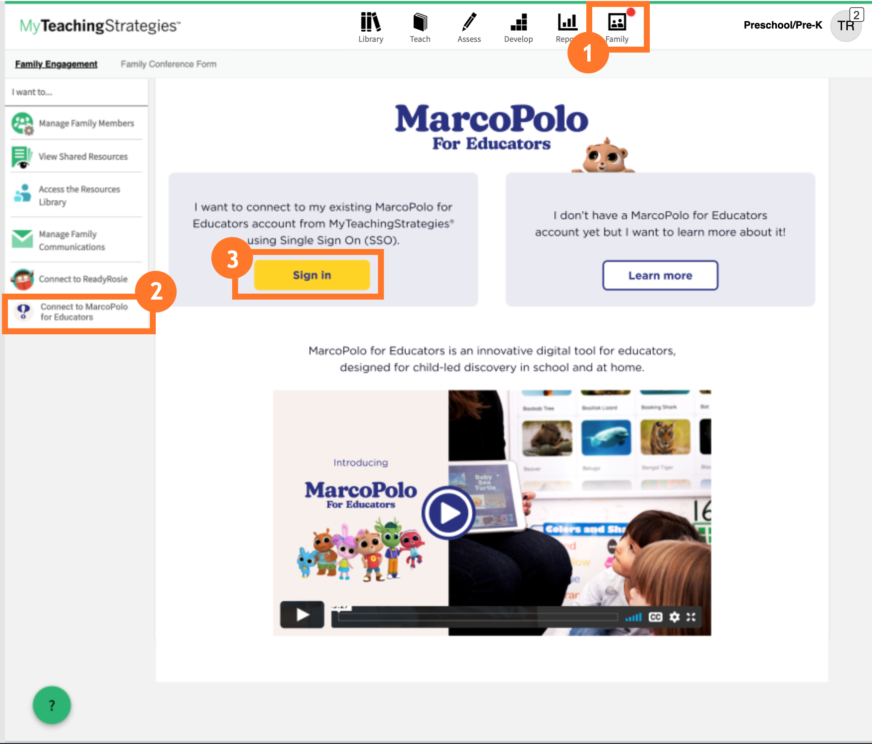 NEW: Single Sign On from SmartTeach® to MarcoPolo for Educators - December 2, 2021