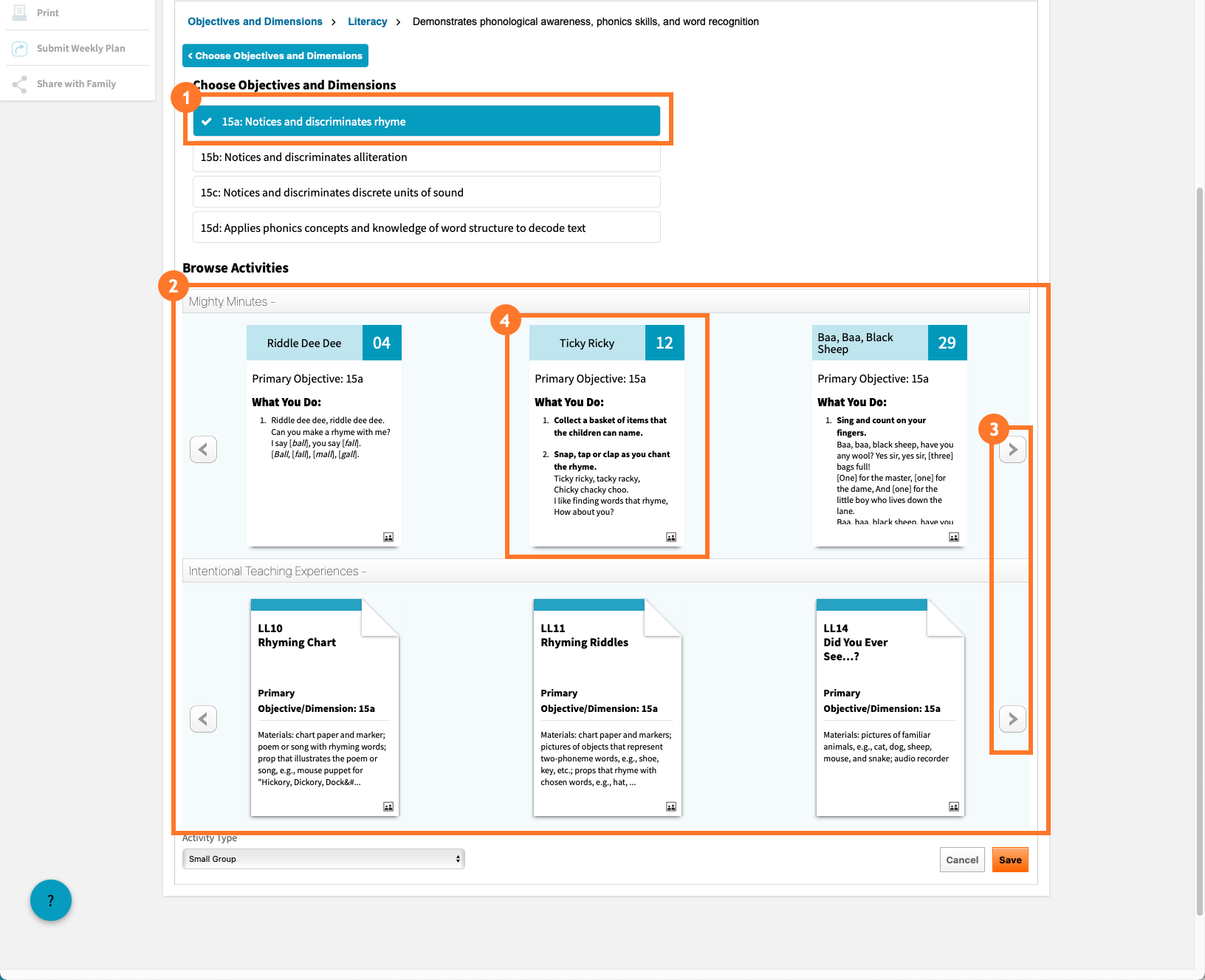 Searching for Intentional Teaching Experiences and Mighty Minutes at Once