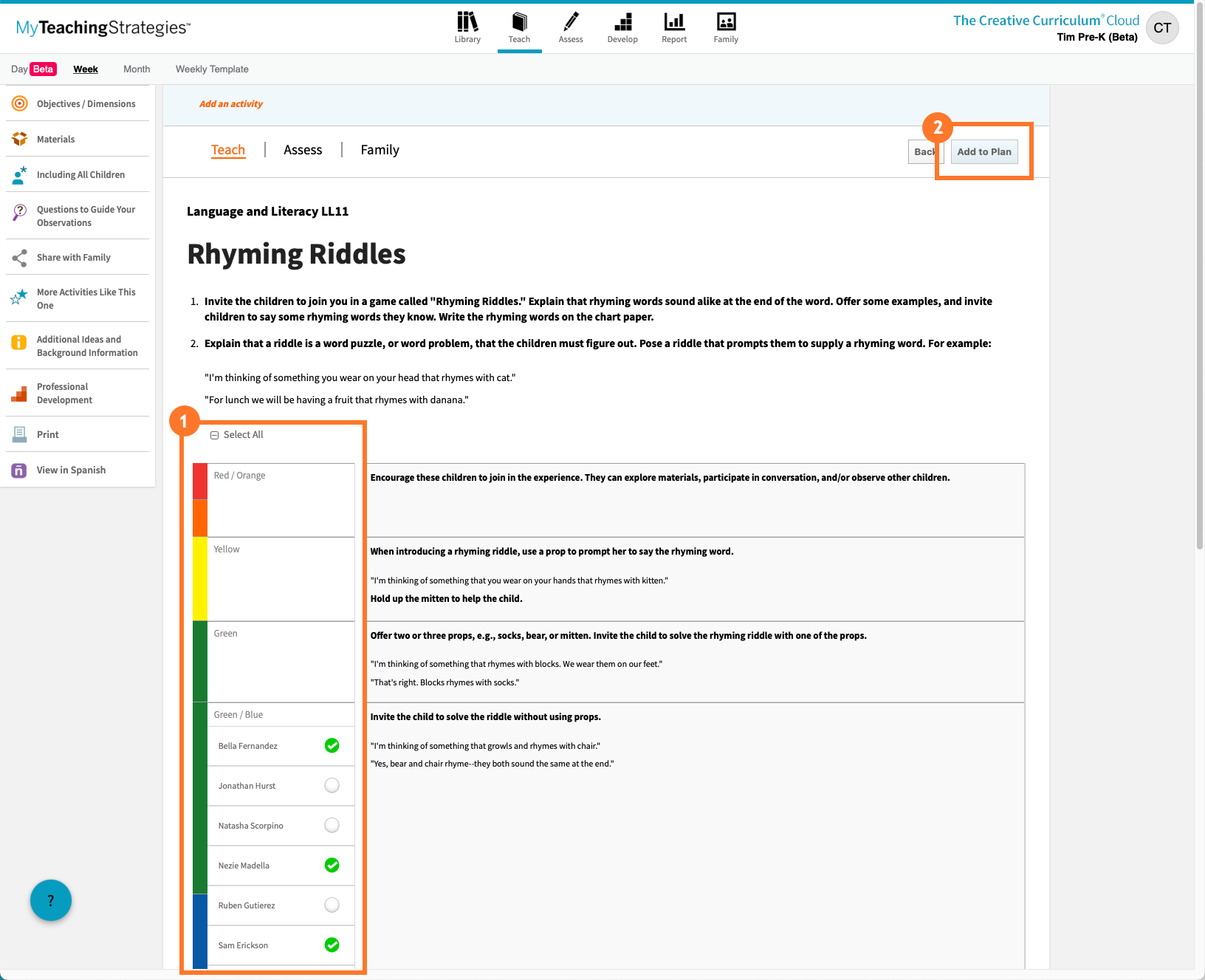 Searching for Intentional Teaching Experiences and Mighty Minutes at Once
