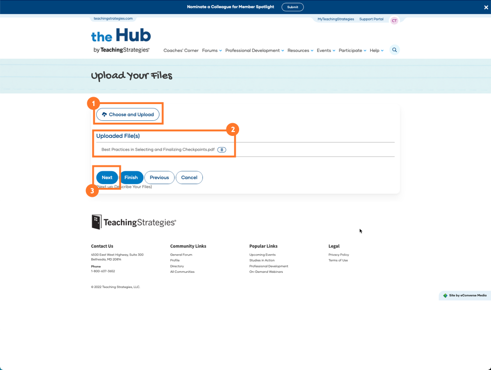 Participating in Discussion Forums in The Hub