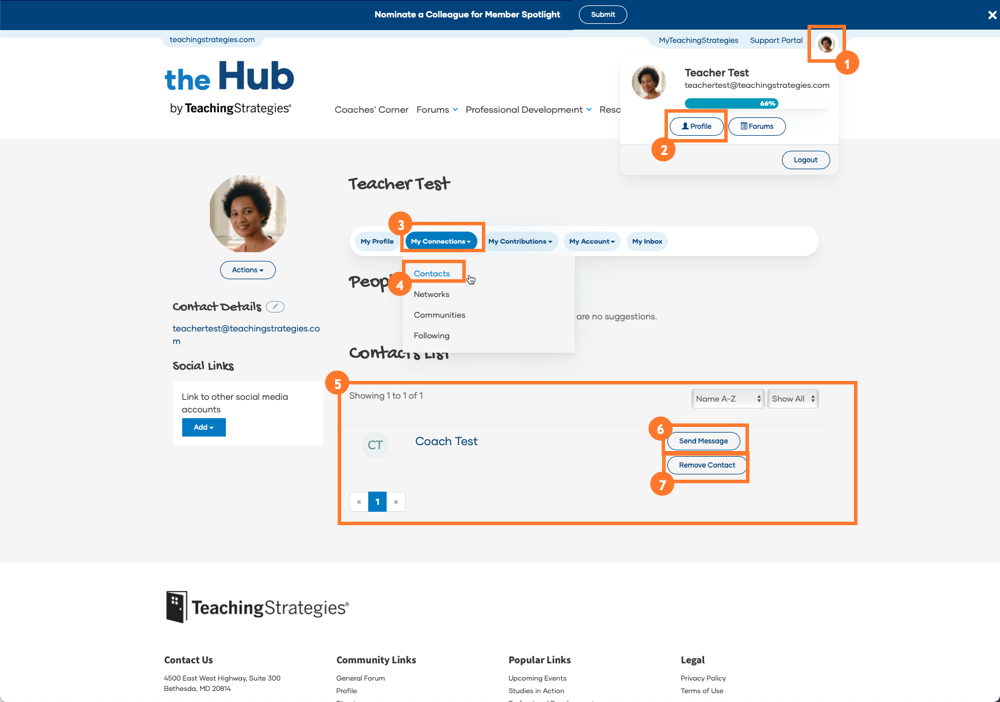 Connecting with Other Educators on The Hub